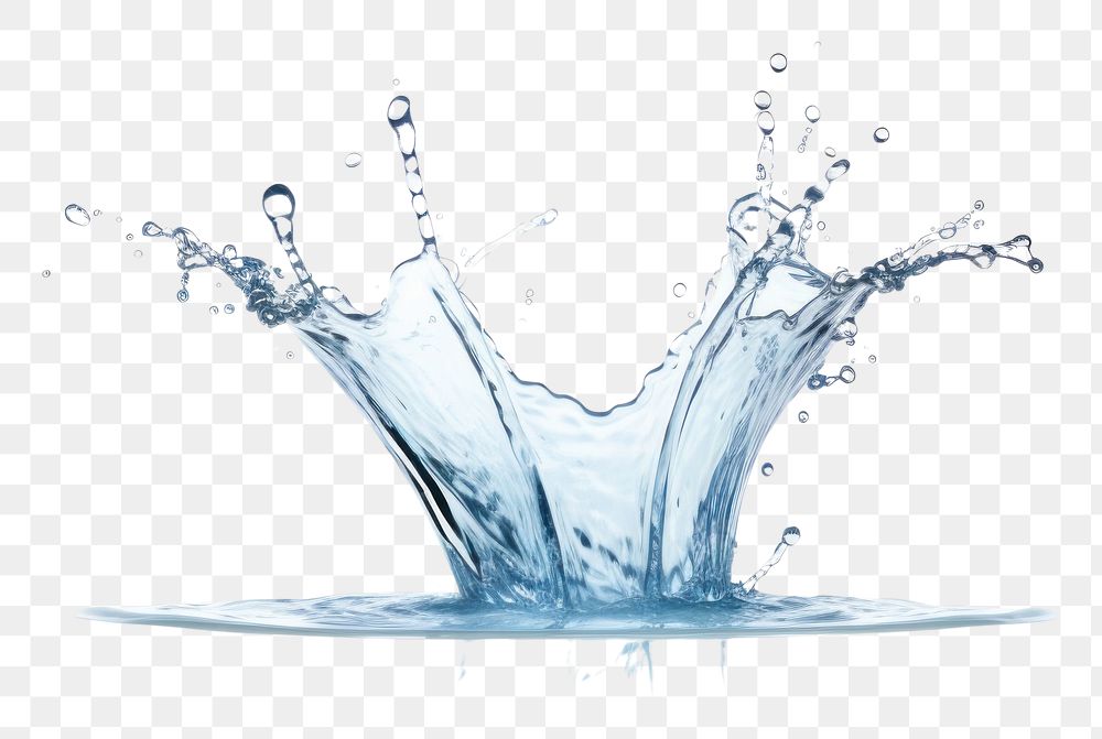PNG Water splash isolated white | Premium PNG - rawpixel