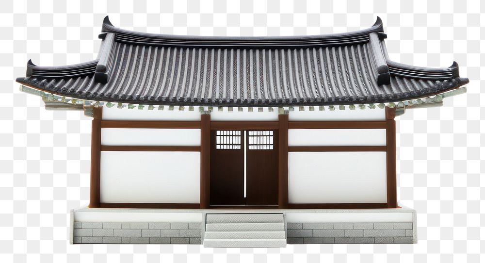 PNG Korean Traditional House house | Free PNG - rawpixel