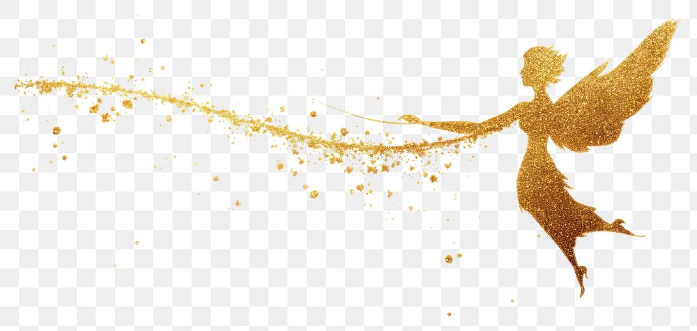 PNG Cupid gold white background | Premium PNG - rawpixel