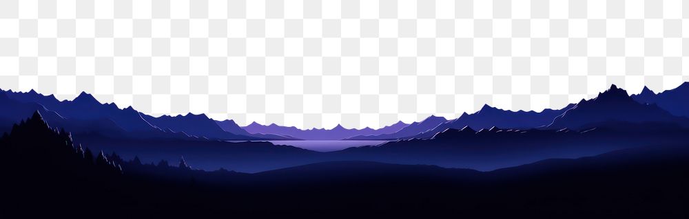 PNG Stars night sky landscape | Free PNG - rawpixel