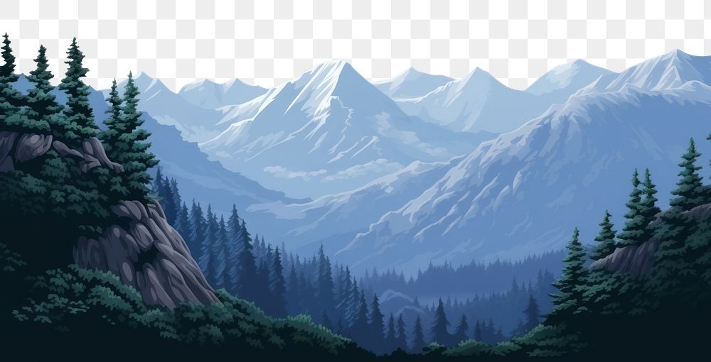 PNG Mountain landscape wilderness outdoors | Premium PNG - rawpixel