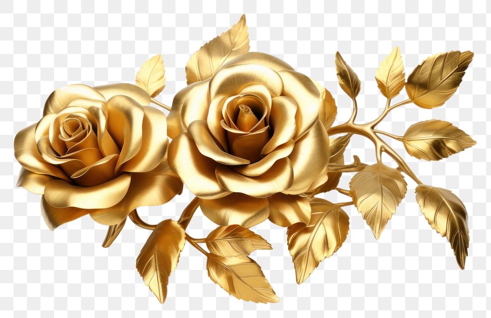 PNG Polyantha Roses gold rose | Premium PNG - rawpixel
