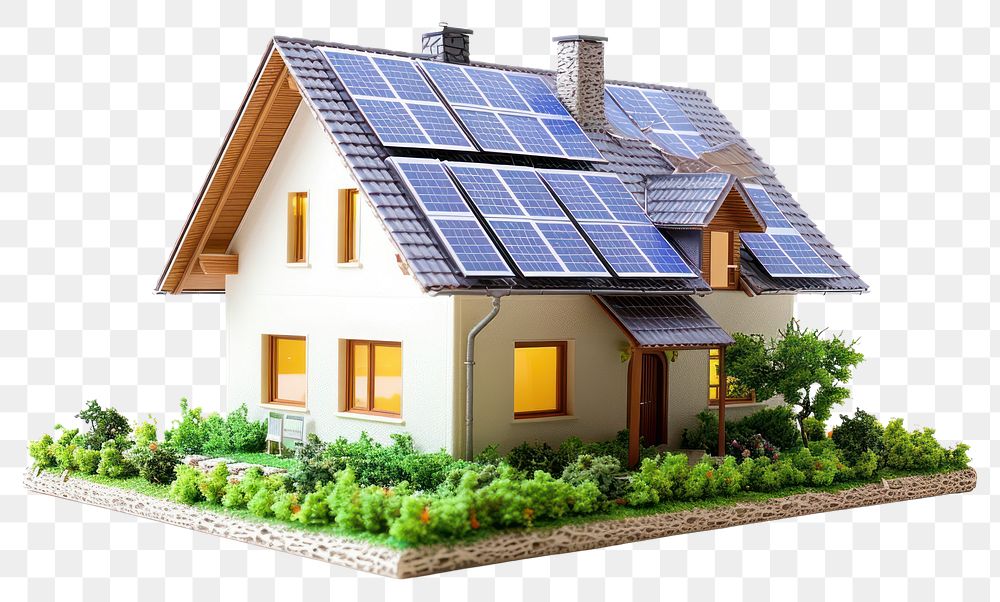 PNG House solar system architecture | Free PNG - rawpixel