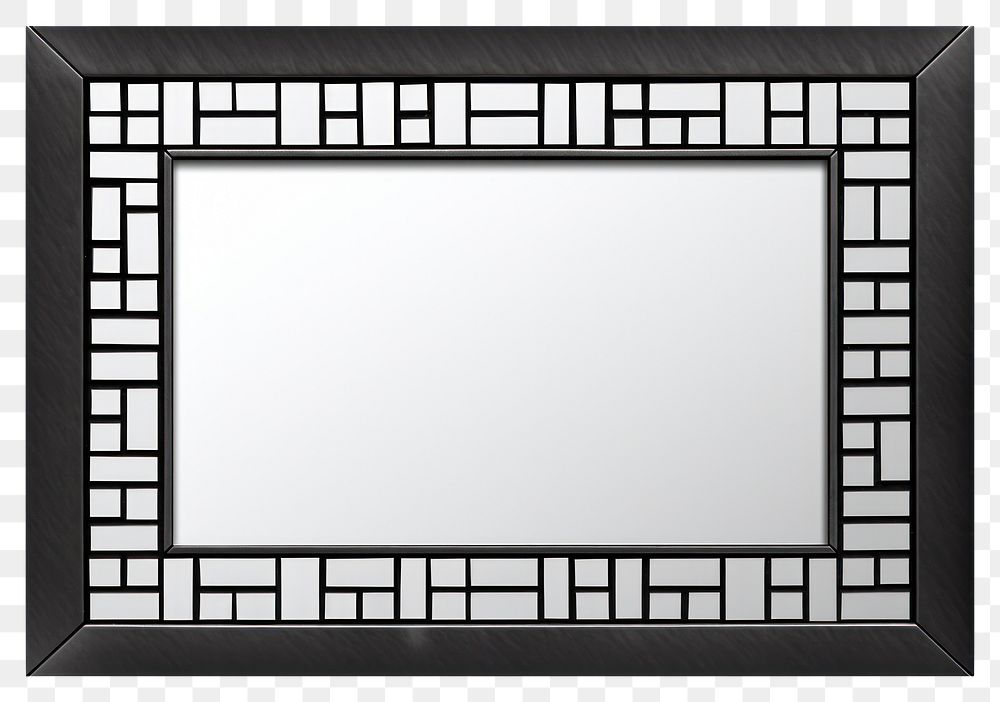 PNG Rectangle mirror frame white | Premium PNG - rawpixel