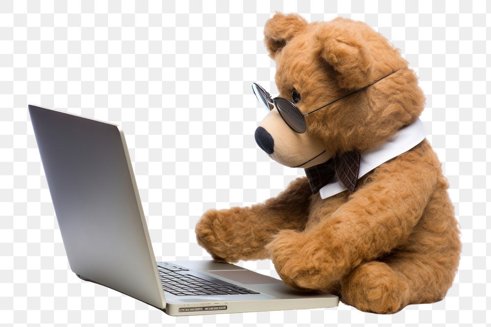 PNG Teddy Bear computer bear | Free PNG - rawpixel