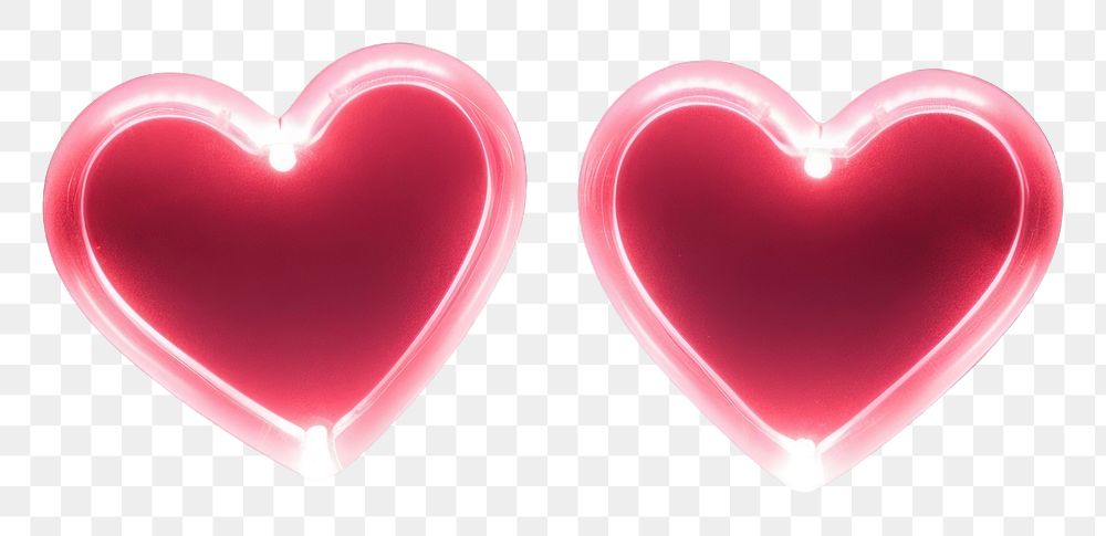 PNG Light heart pink neon. | Premium PNG - rawpixel