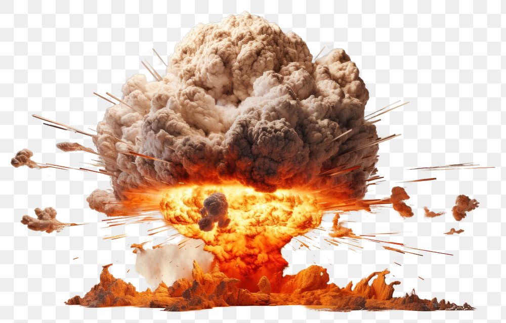 PNG Nuclear explosion fire destruction | Premium PNG - rawpixel