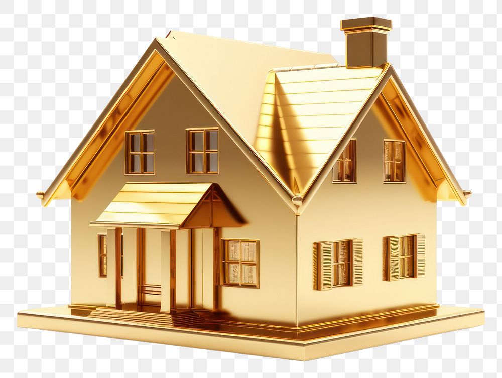 PNG House architecture building gold. | Premium PNG - rawpixel