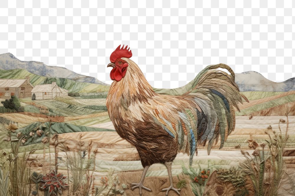 PNG Farm chicken landscape poultry | Free PNG - rawpixel