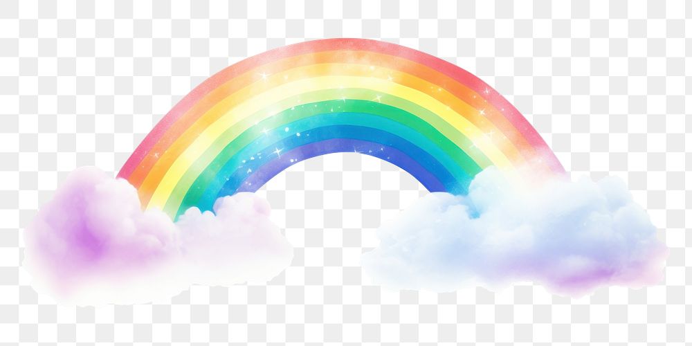 PNG Rainbow backgrounds outdoors nature. | Free PNG - rawpixel