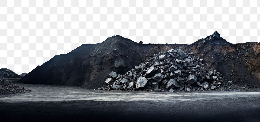 PNG Large coal mine landscape | Premium PNG - rawpixel