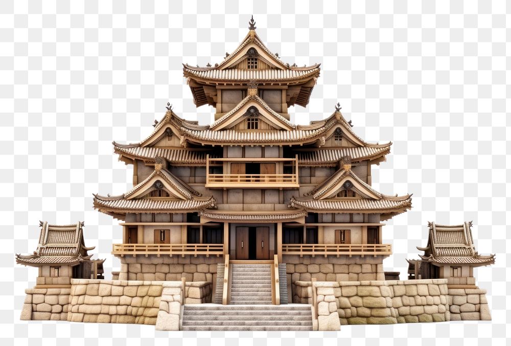 PNG Japanese castle architecture building | Premium PNG - rawpixel