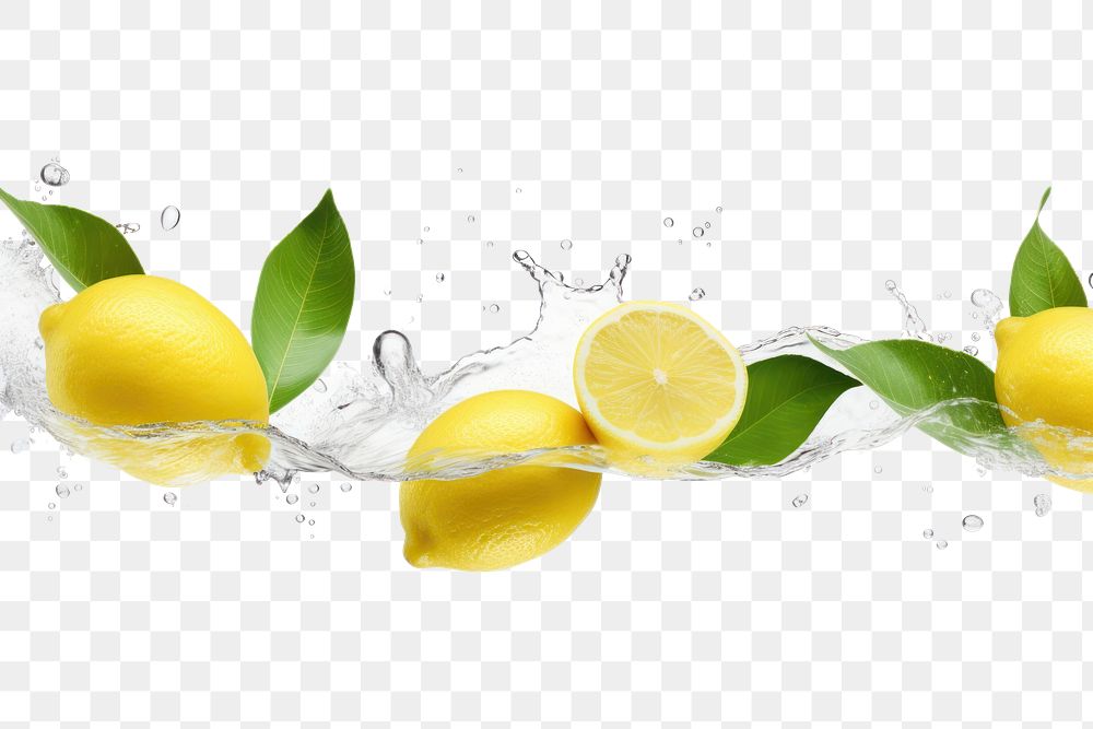 PNG Flying lemons fruit plant | Free PNG - rawpixel