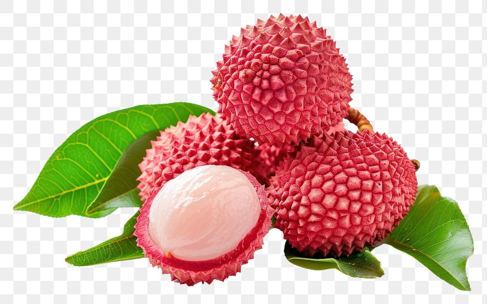 PNG Lychee fruit berry plant. | Free PNG - rawpixel