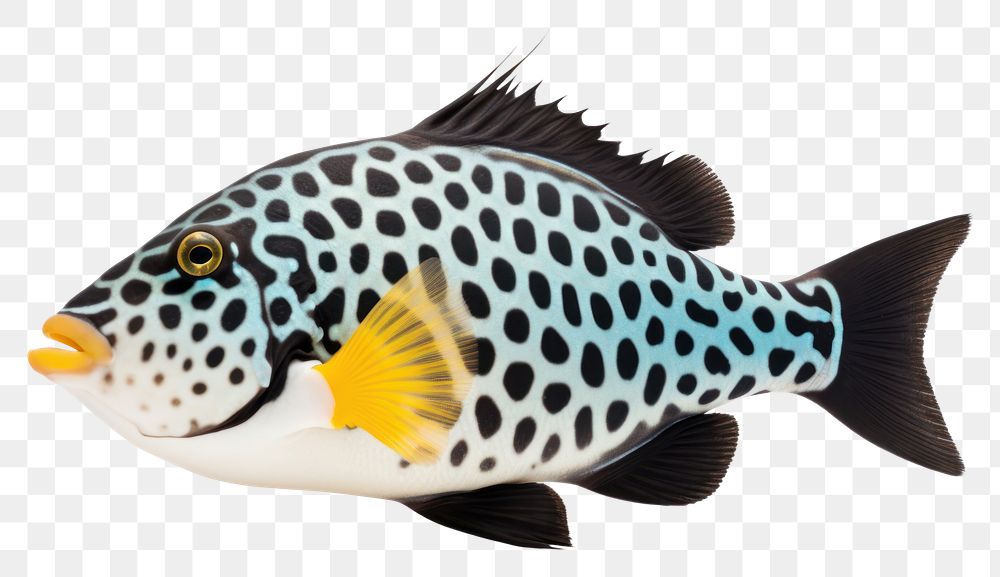 PNG Clown Triggerfish animal white | Premium PNG - rawpixel