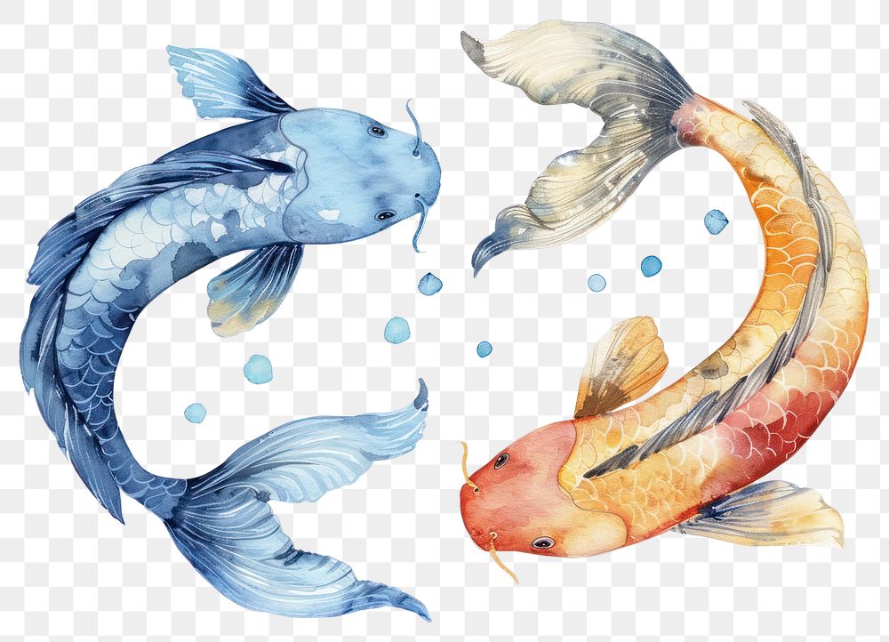 PNG Zodiac pisces animal water | Premium PNG - rawpixel