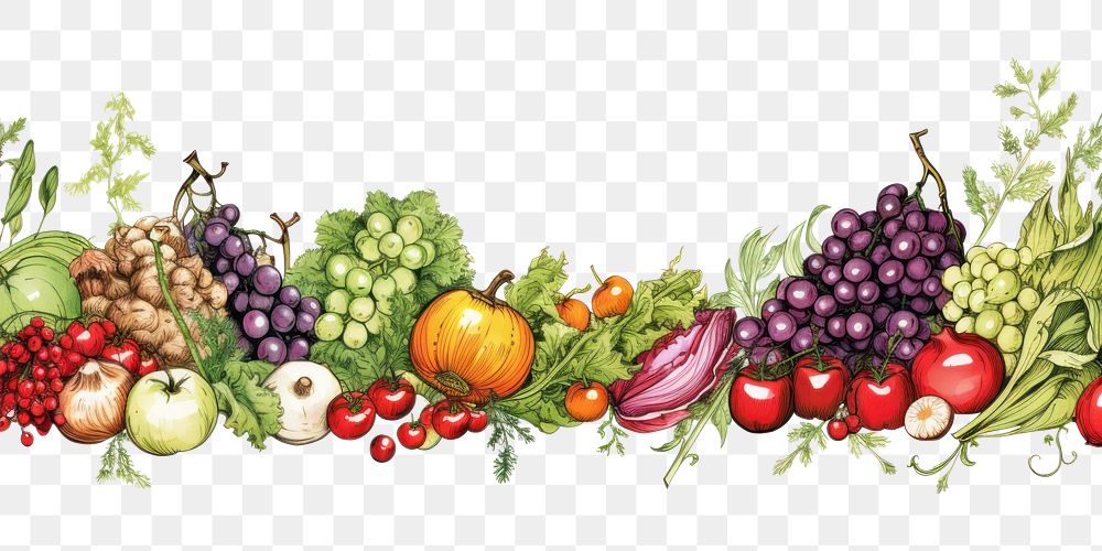 PNG Food line horizontal border | Free PNG - rawpixel