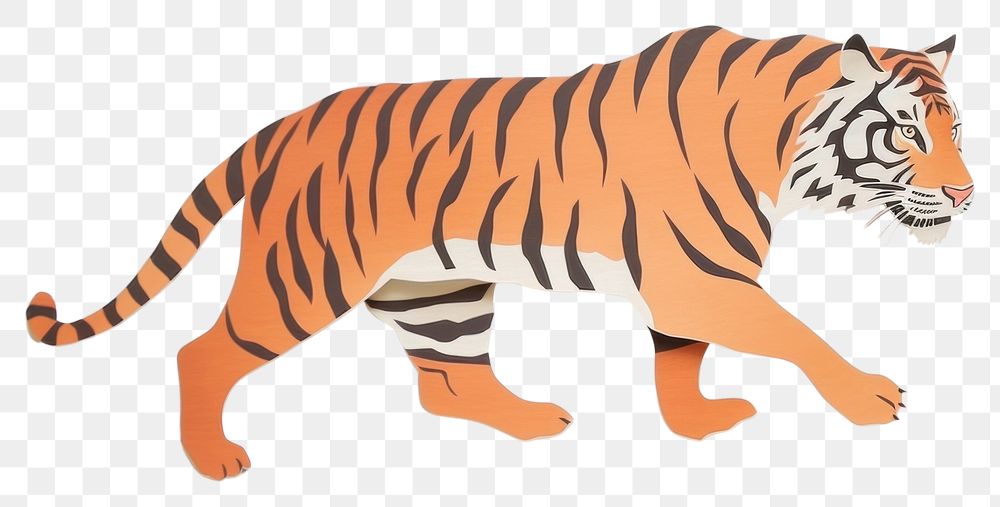 PNG Running tiger wildlife animal | Free PNG - rawpixel