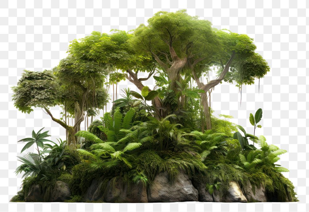PNG Rainforest vegetation outdoors nature. | Premium PNG - rawpixel