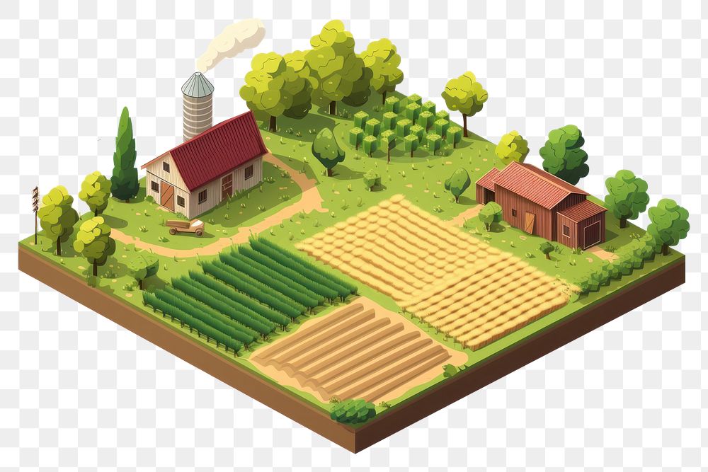 PNG Farm fields agriculture outdoors | Premium PNG - rawpixel