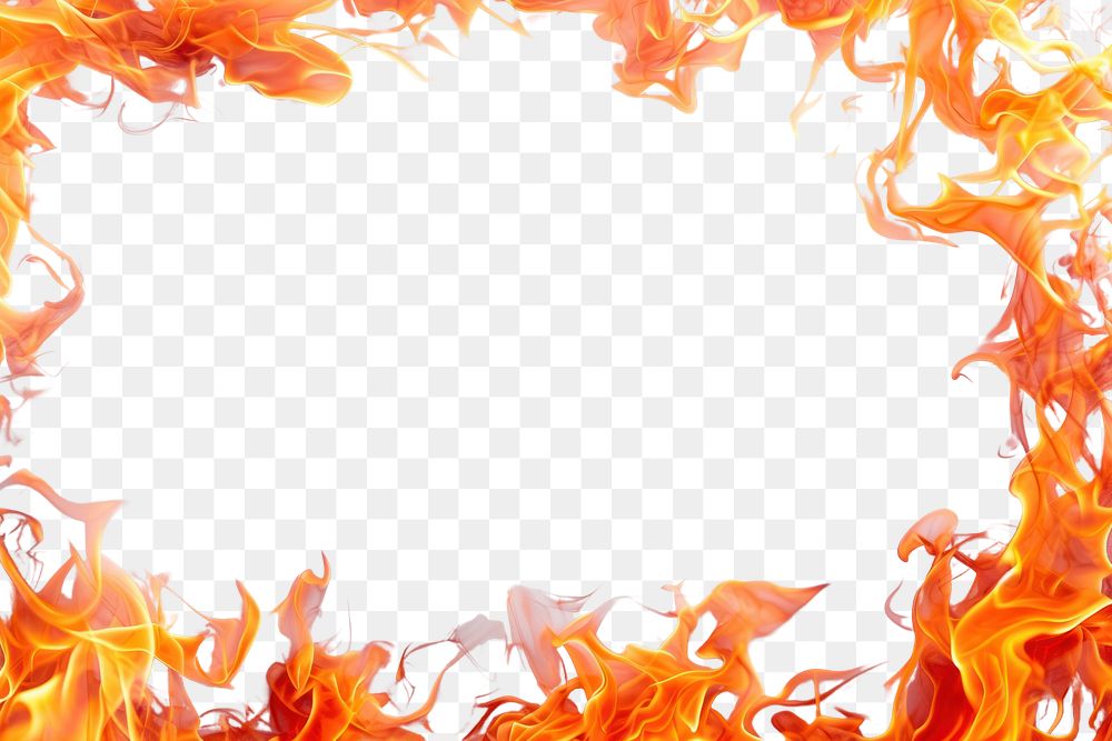 PNG Flame bottom border backgrounds | Premium PNG - rawpixel