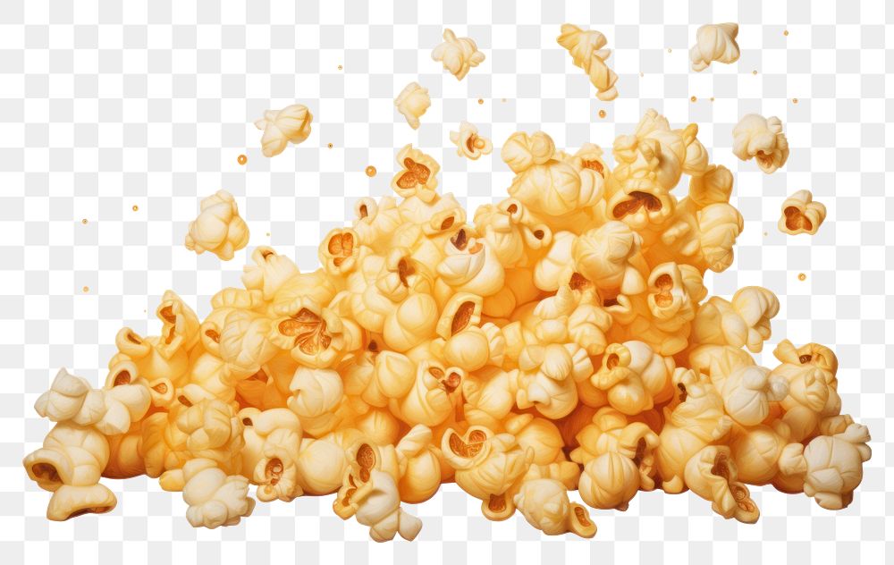 PNG Falling popcorn border snack | Free PNG - rawpixel