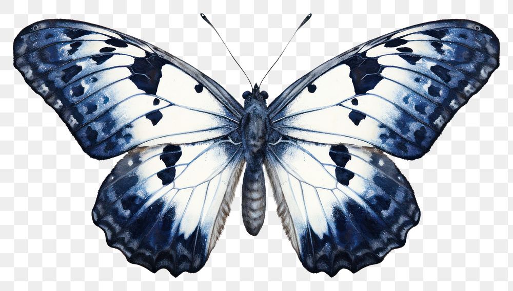 PNG Indigo moth butterfly animal | Premium PNG - rawpixel