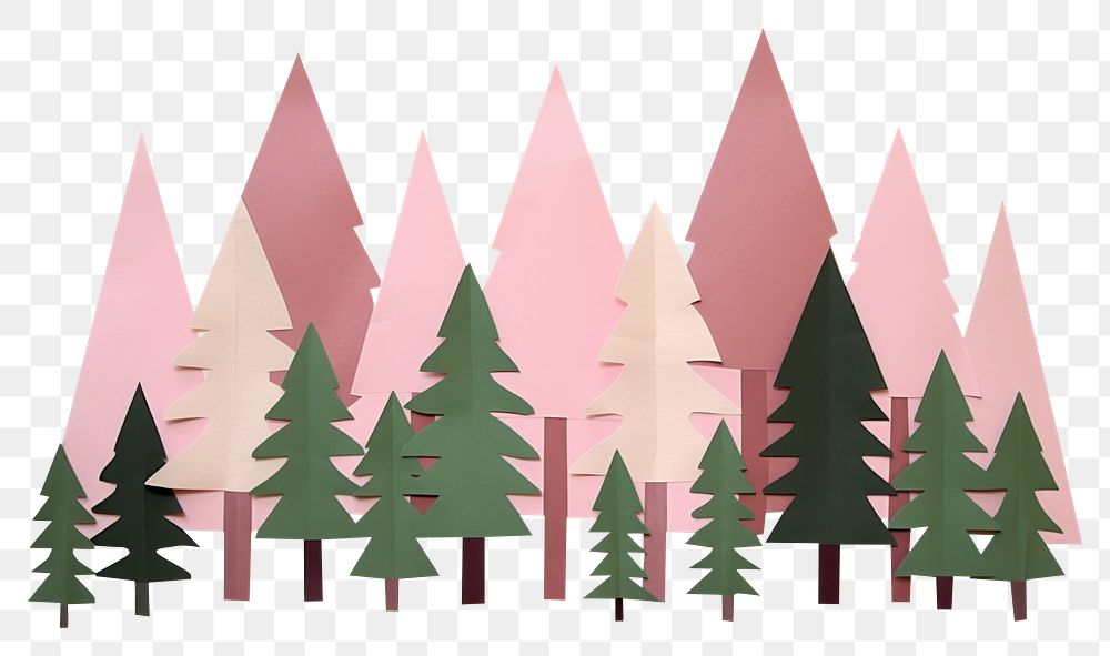 PNG Forest paper art creativity. | Free PNG - rawpixel