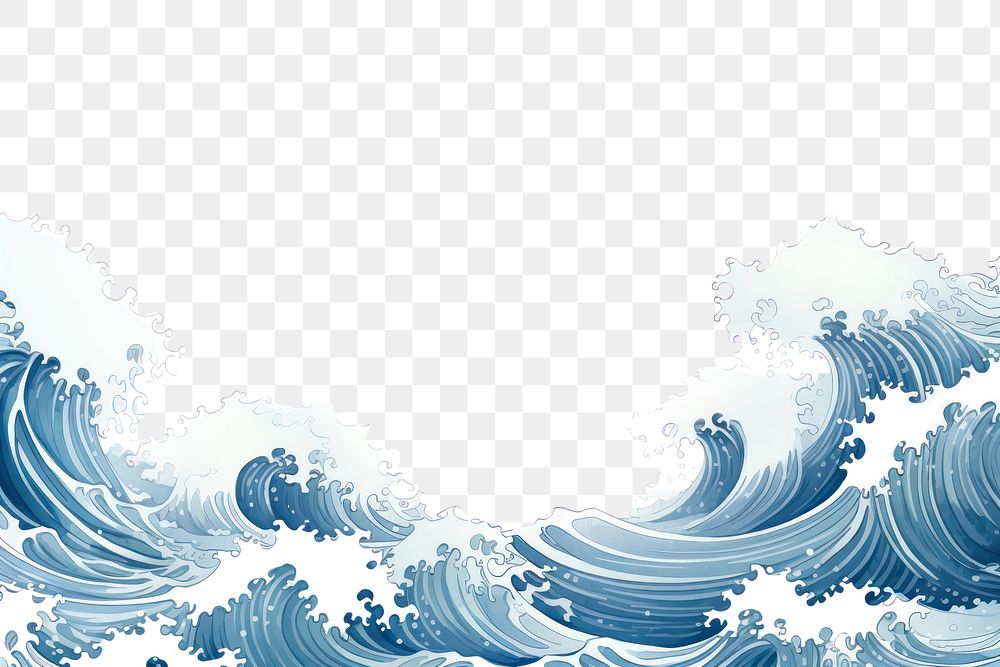 PNG Ocean backgrounds pattern nature. | Premium PNG - rawpixel