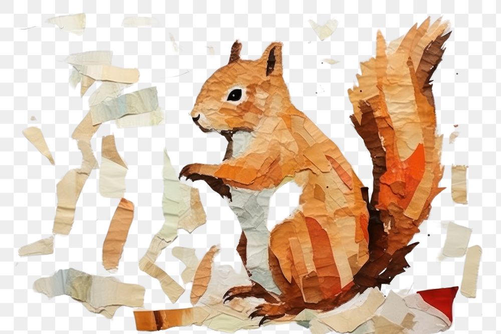 PNG Squirrel art wildlife animal | Free PNG - rawpixel