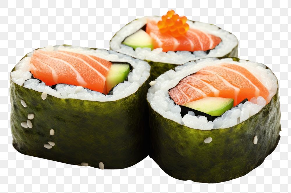 PNG Sushi rolls food rice | Free PNG - rawpixel