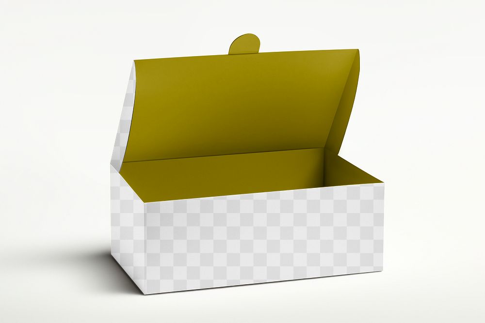 Parcel box png product mockup | Free PNG - rawpixel