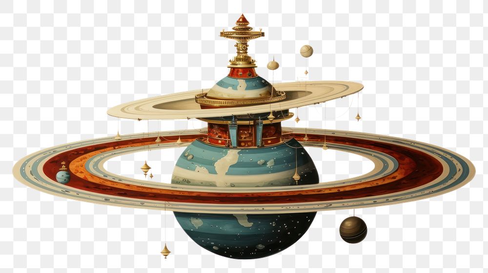 PNG Saturn planet space architecture. | Free PNG - rawpixel