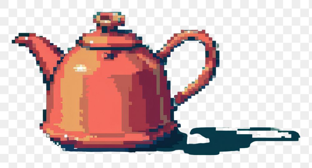 PNG Teapot cut pixel art | Premium PNG - rawpixel