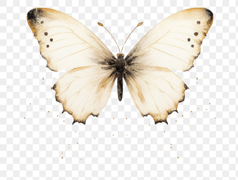 PNG White color butterfly animal | Premium PNG - rawpixel