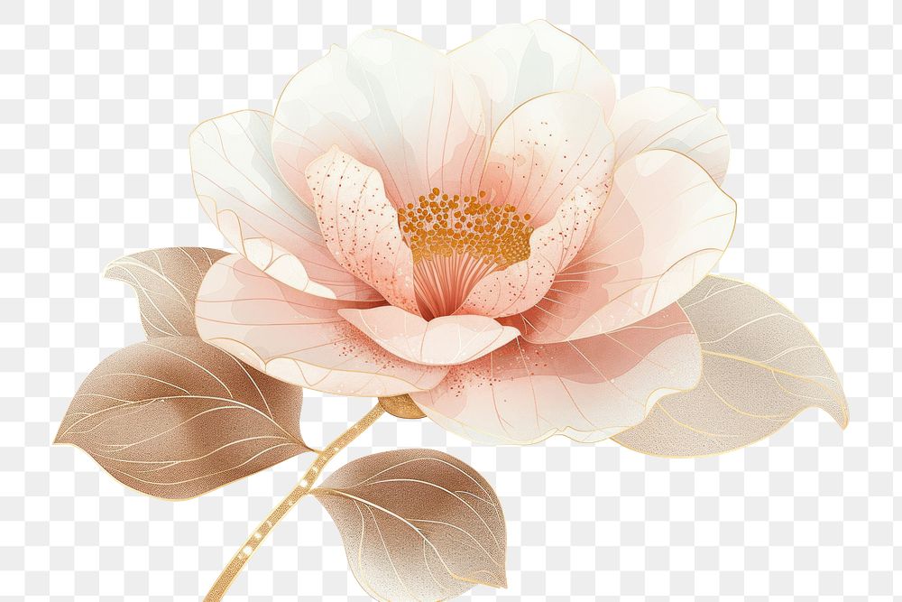 PNG Camellia blossom flower petal | Premium PNG - rawpixel