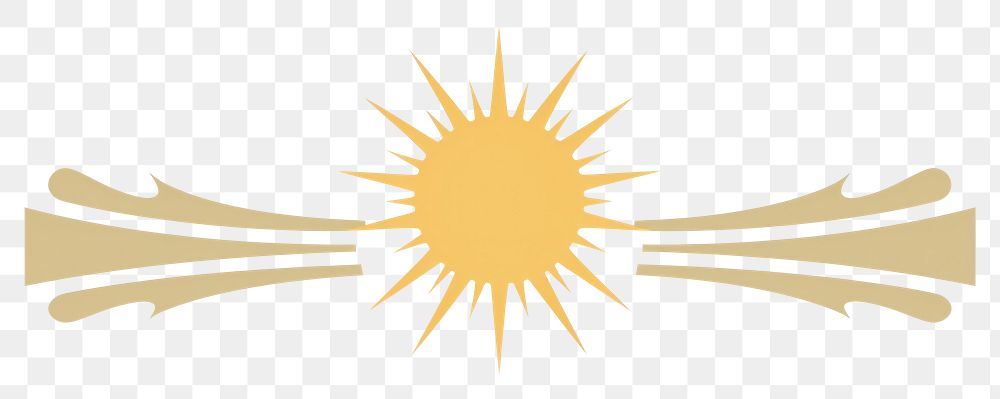 PNG Sun divider ornament symbol | Free PNG - rawpixel