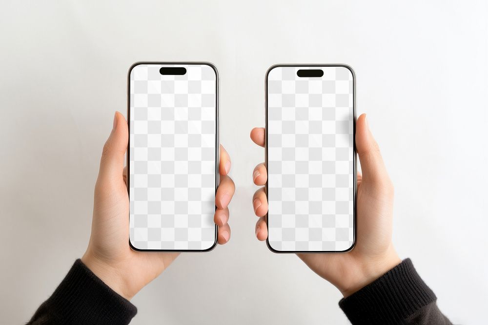 Mobile phone screen png mockup, | Free PNG - rawpixel