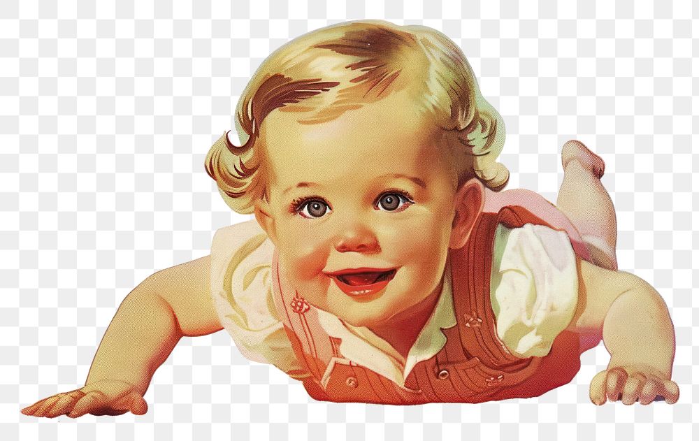 PNG Baby portrait representation photography. | Free PNG - rawpixel