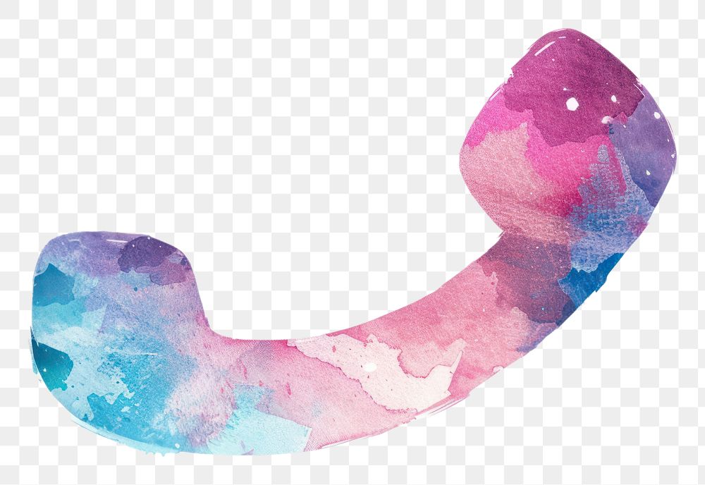 PNG Phone icon watercolor art | Premium PNG - rawpixel