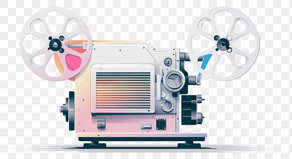 PNG Vintage Movie projector machine | Free PNG - rawpixel