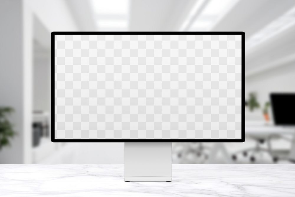 Computer screen png All-in-One PC | Premium PNG - rawpixel