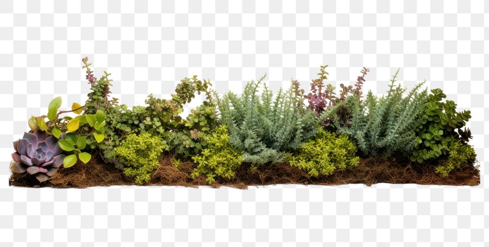 PNG Bushes landscape border outdoors | Premium PNG - rawpixel