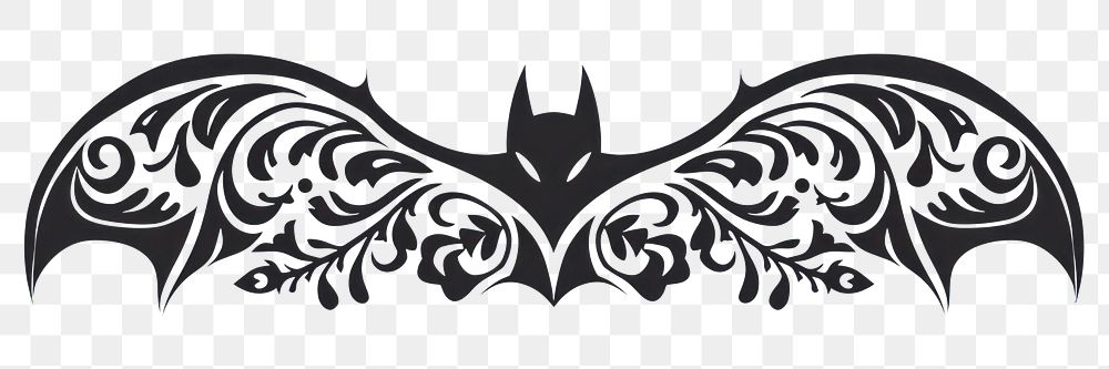 PNG Divider doodle border bat | Premium PNG - rawpixel