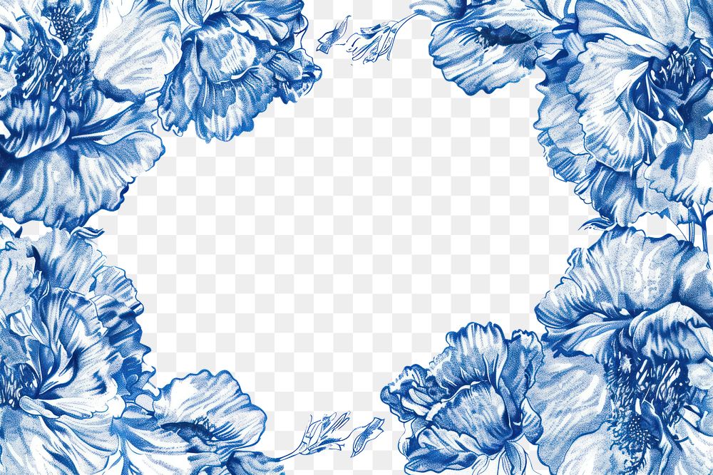 PNG Vintage drawing carnation border | Premium PNG - rawpixel