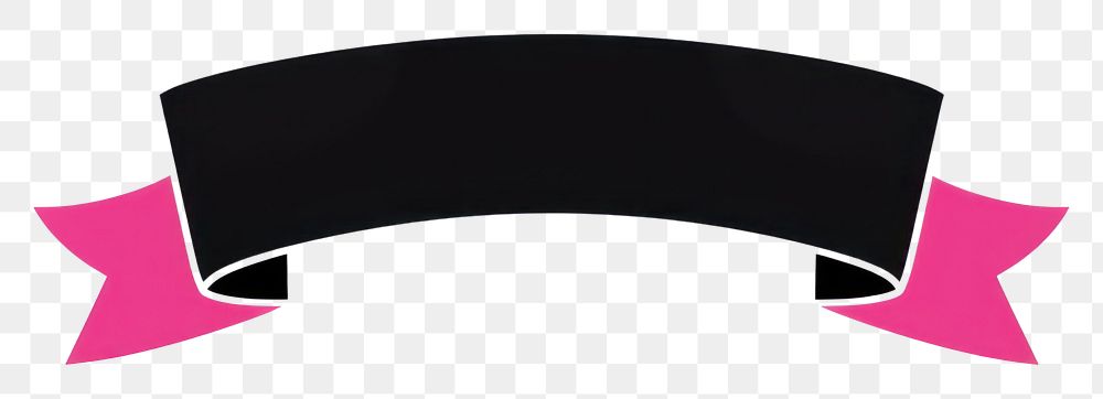PNG Black pink ribbon banner | Free PNG - rawpixel
