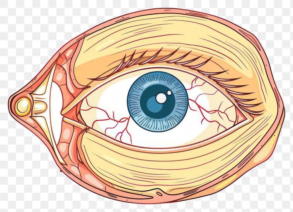 PNG Eye anatomy icon illustrated | Free PNG - rawpixel