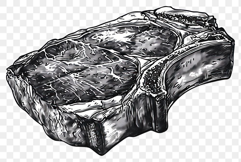 PNG Meat illustrated drawing sketch. | Premium PNG - rawpixel