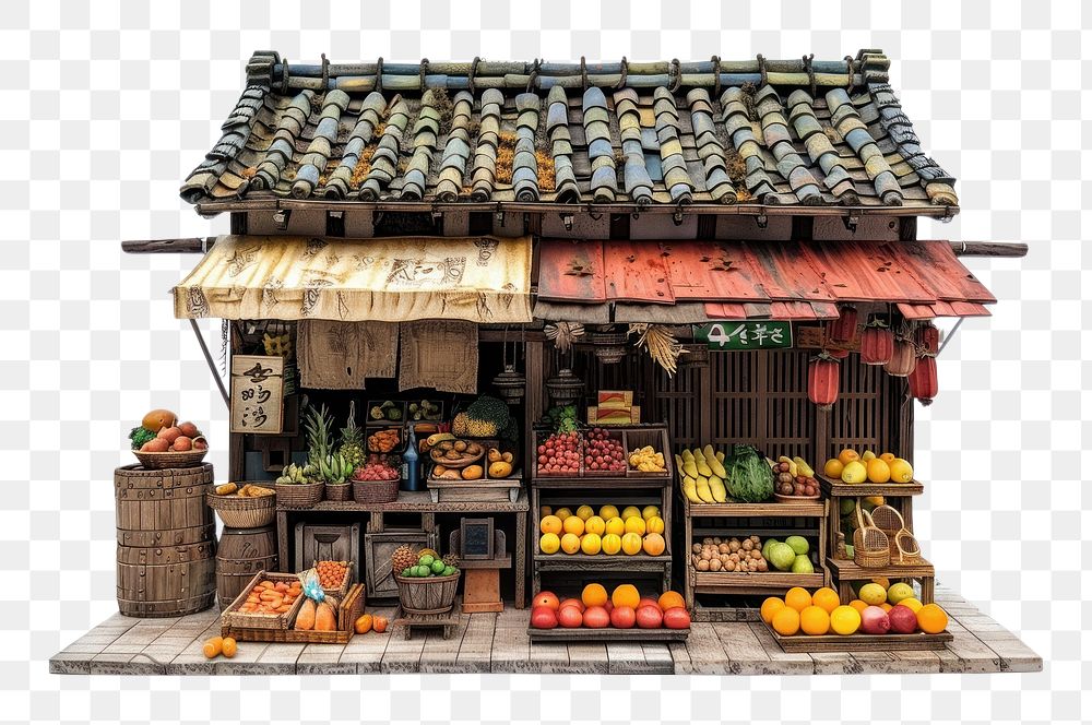 PNG Food Market food architecture | Premium PNG - rawpixel