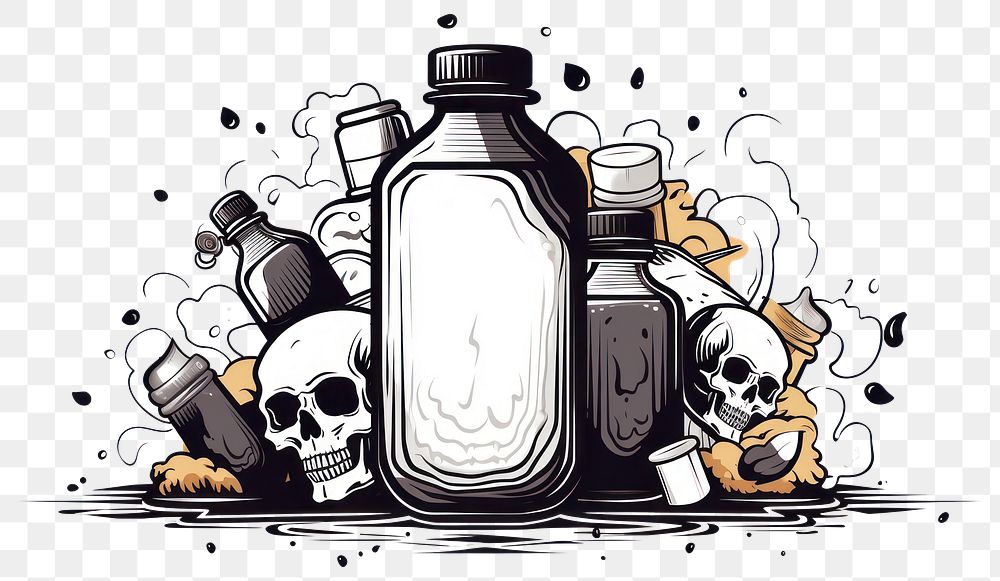 PNG Poison effect illustrated drawing | Free PNG - rawpixel